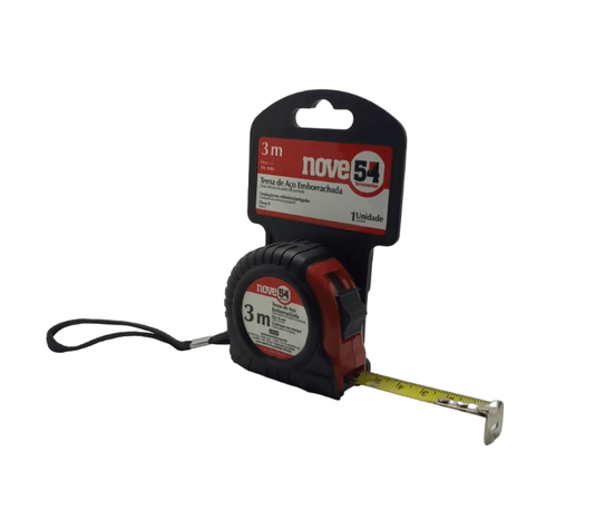 Trena Aço Emborrachada 3M X 16Mm Nove54 3868388303 - Reposição Online